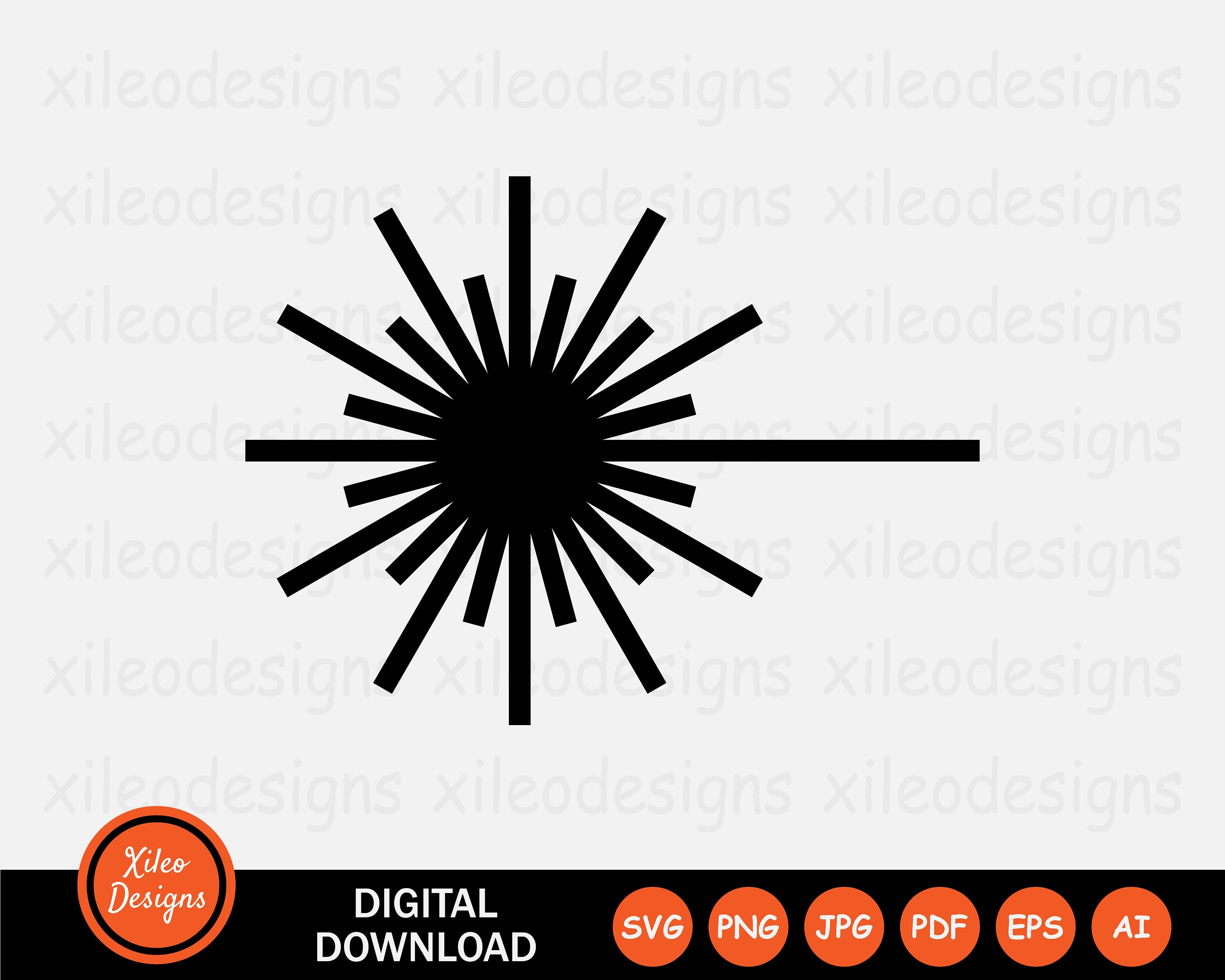 Laser Beam Symbol SVG - Lazer Radiation Light Optical Danger Caution ...