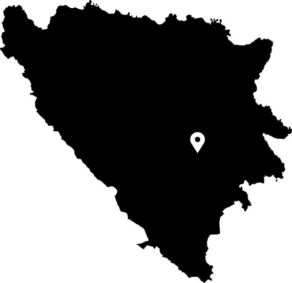 Sarajevo Capital Map