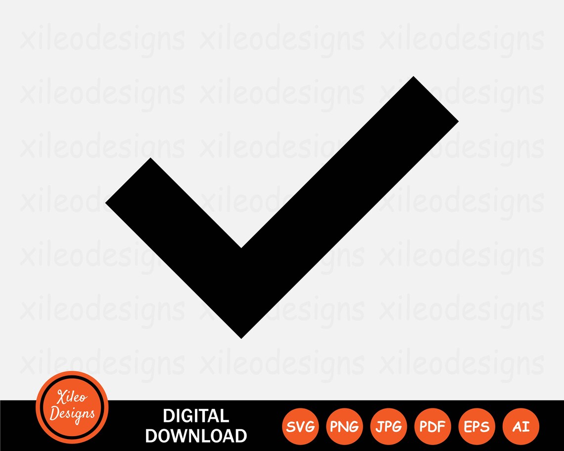Correct Icon SVG Tick Check Checkmark Verified Correct Graphic Vector ...