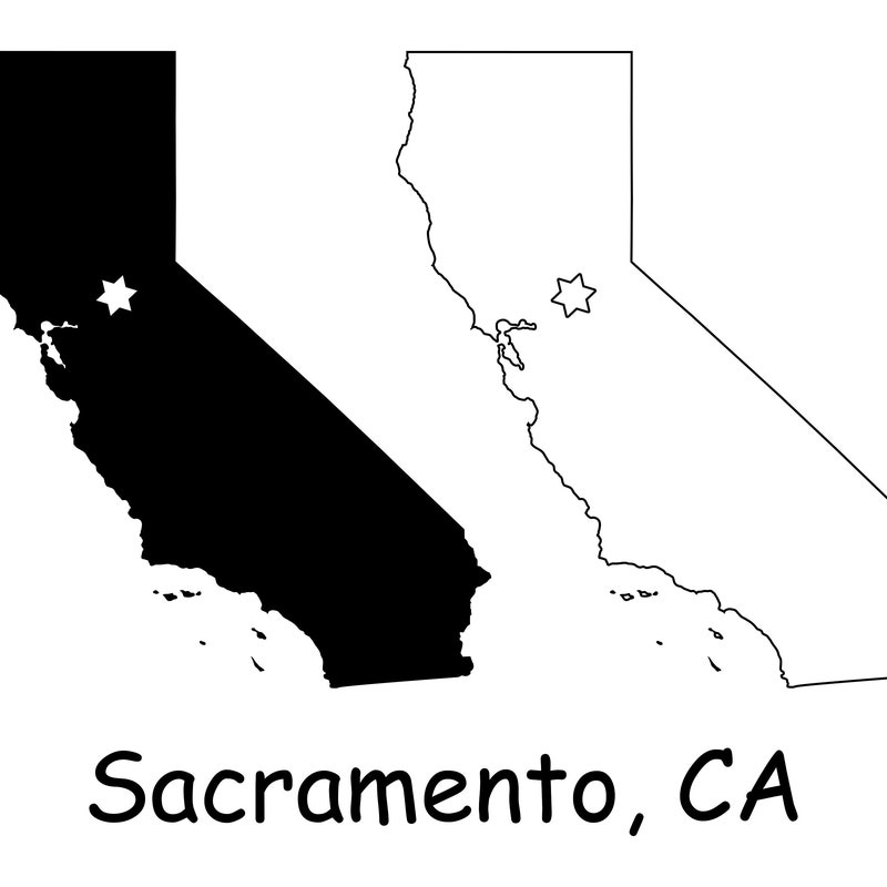 Sacramento Illustration - Etsy