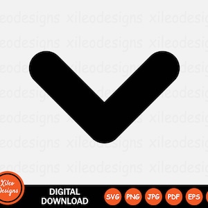 Down Arrow Icon SVG - Download Below Under Underneath Downward Reverse ...