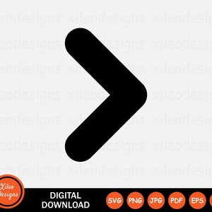 Right Arrow Icon SVG Next Skip Point Pointer Direction Path More Than ...
