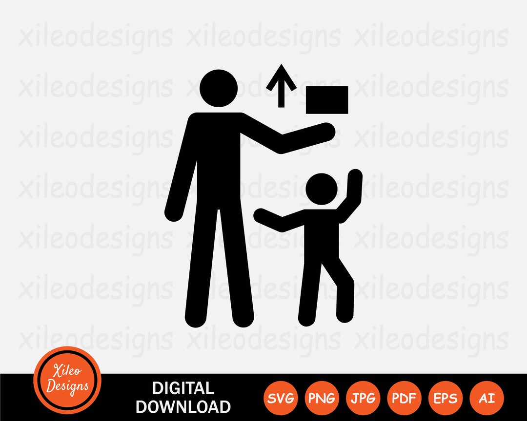Keep Out Of Reach Of Children Sign SVG Child Kid Safety Safe Symbol