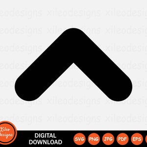 Arrow up Icon SVG Upload Point Forward North Upward Aim Png Jpg Eps Ai ...