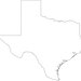 Texas Map SVG, TX USA United States of America Us, Black White Outline ...