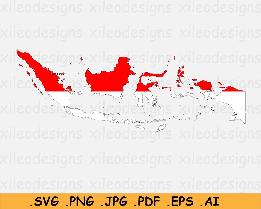 Svg map indonesia