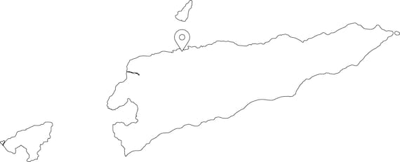 The Map Of Dili East Timor