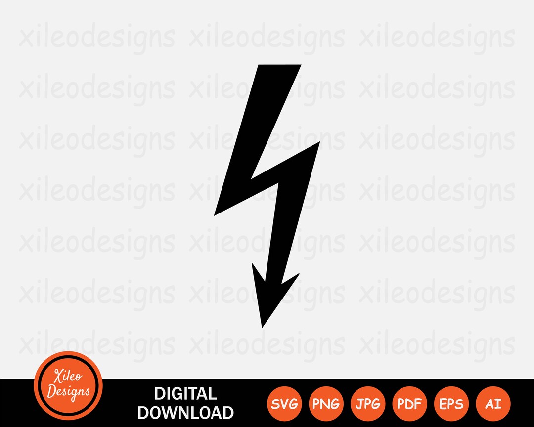 Electrical Bolt Icon SVG - Lightning Electricity Electric Static Vector ...