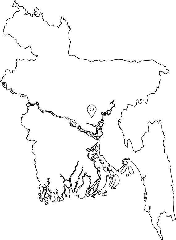 Dacca Map