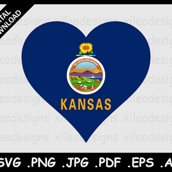 Kansas Emoji Clipart - Etsy