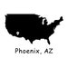 Phoenix Arizona on USA Map, Phoenix AZ United States of America Map ...