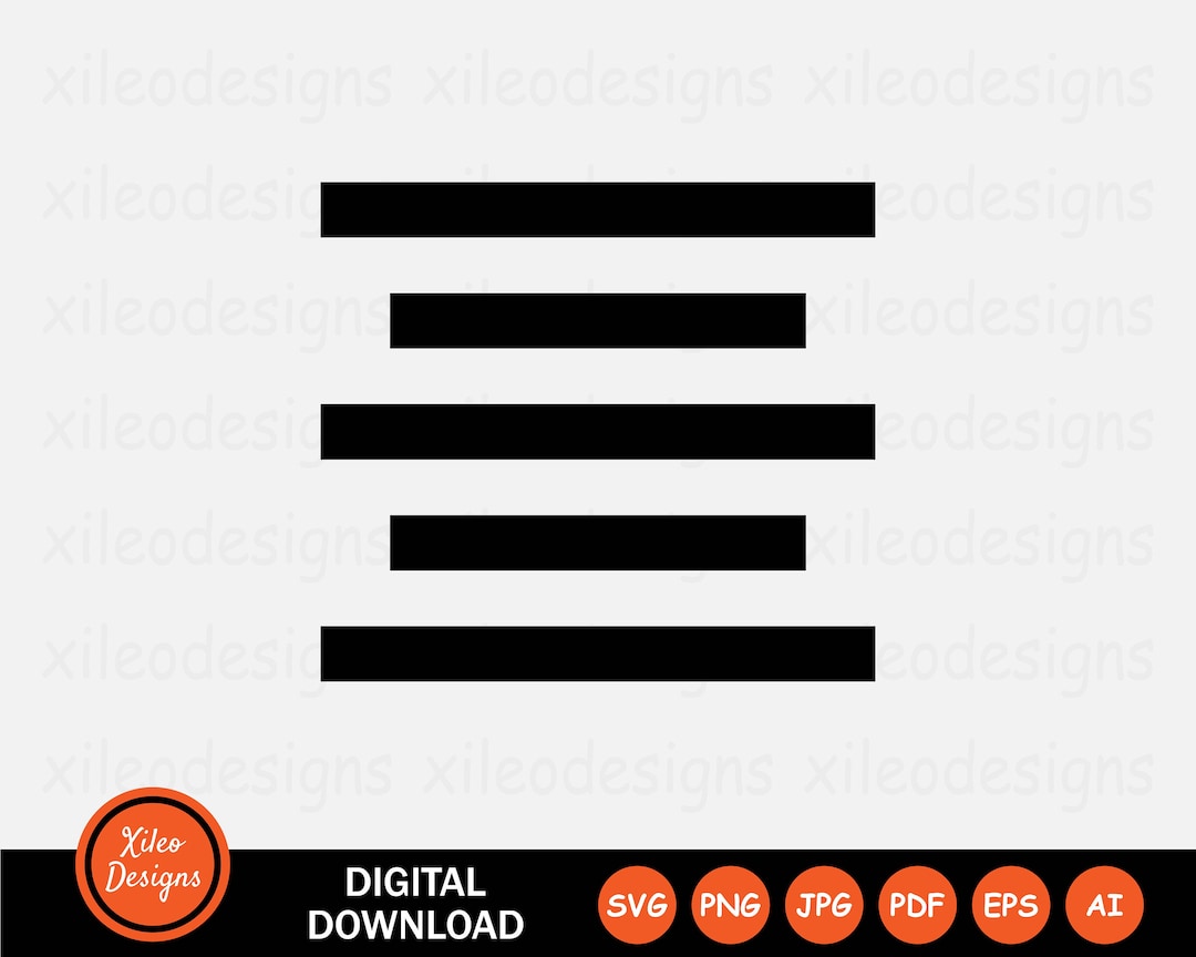 Align Center Icon SVG Word Document Text Edit Paragraph Page Alignment ...