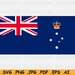 Victoria Australia Flag SVG, Australian State Banner, Vic AU AUS ...