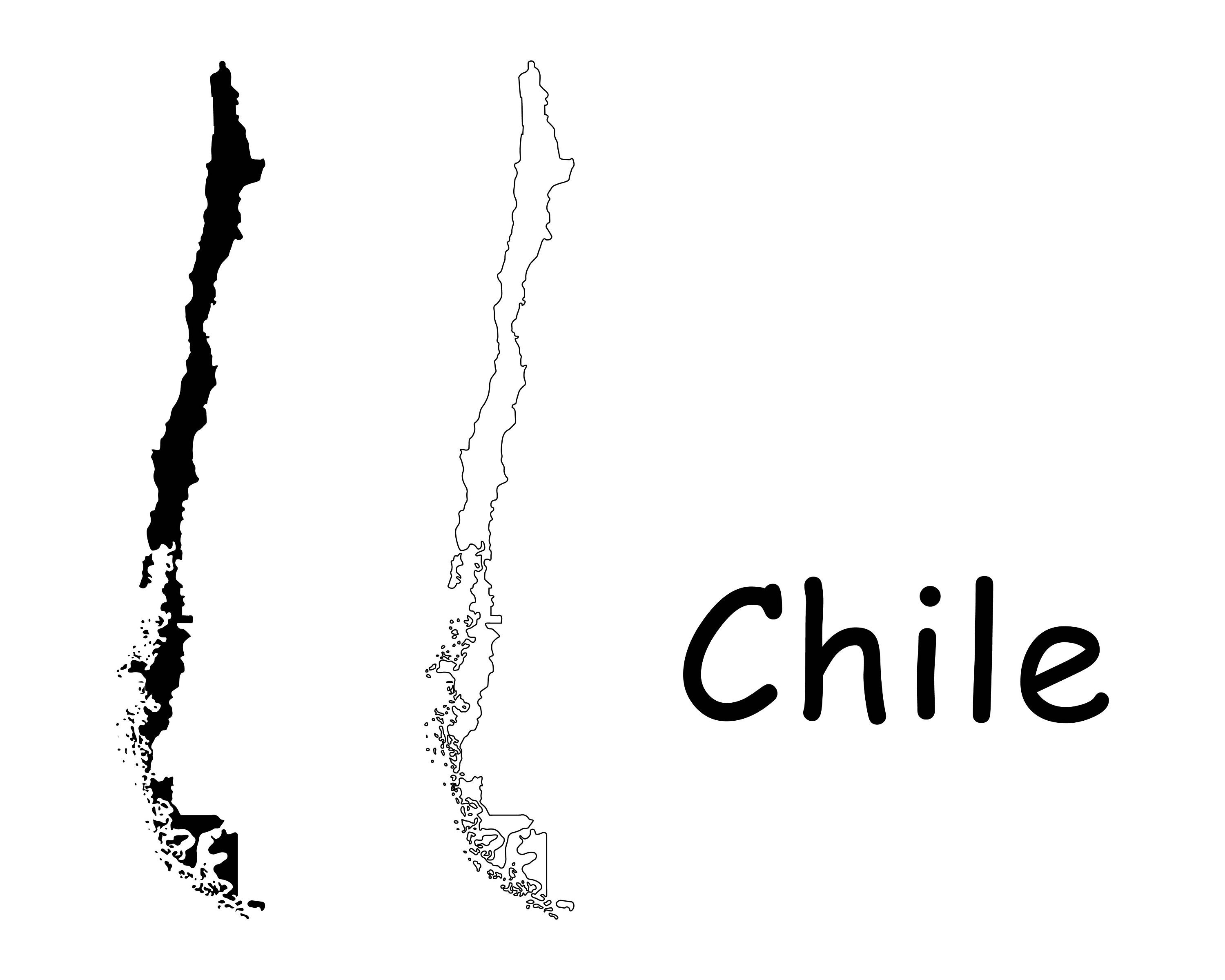 Geography Map Of Chile