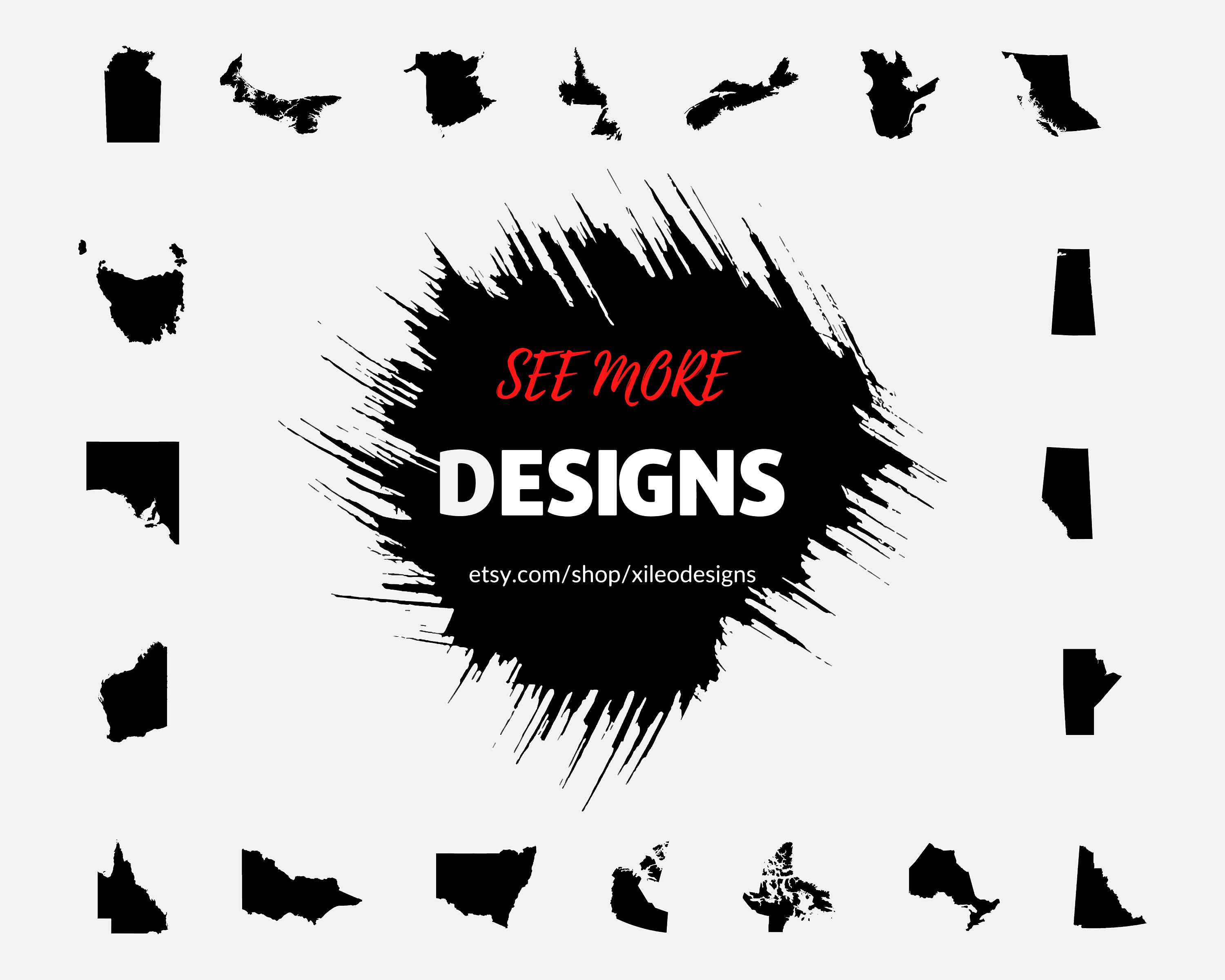 Newfoundland and Labrador Canada Map SVG Canadian Province | Etsy Canada