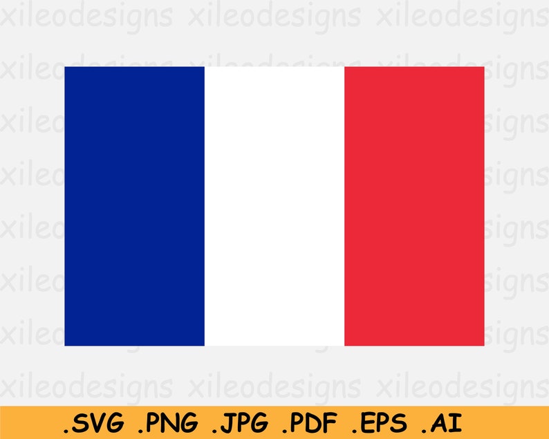 France Flag SVG French National Nation Country Banner Cricut - Etsy UK