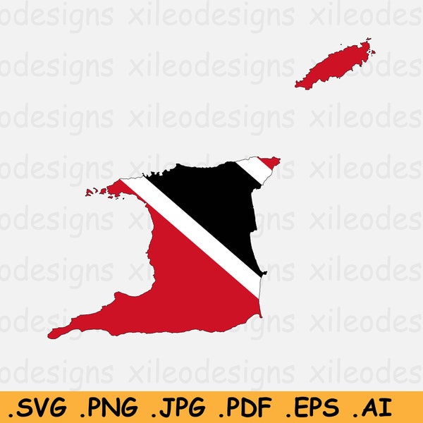 Trinidad Map Poster - Etsy