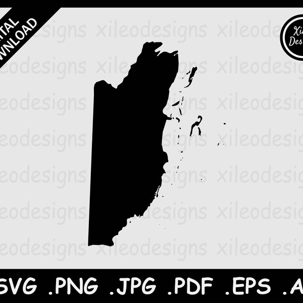 Belize Svg - Etsy