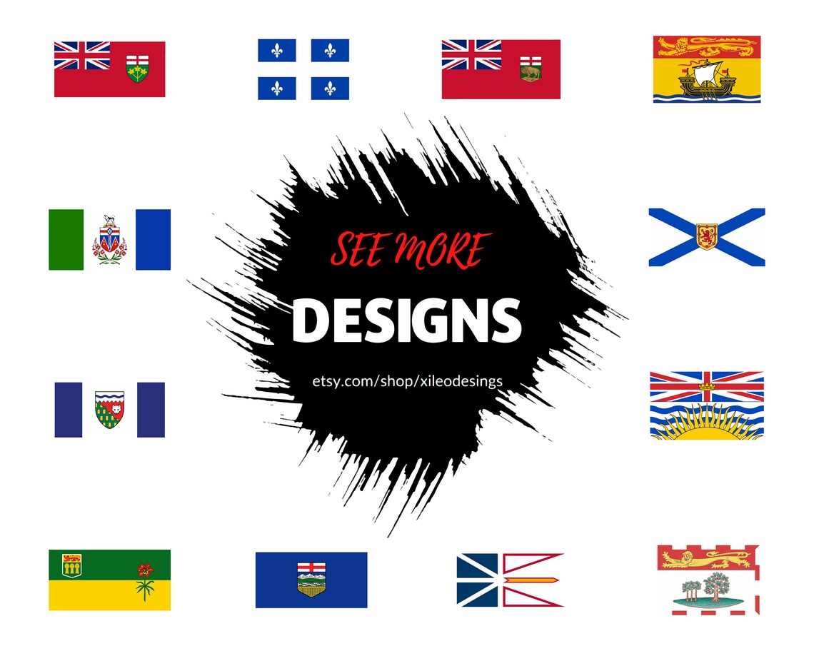 Yukon Canada Flag SVG Canadian Territory Province Banner | Etsy