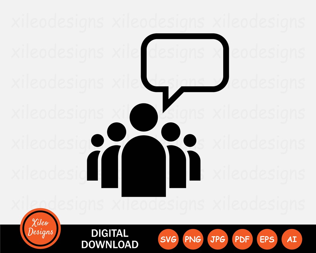 Leader Opinion SVG - Advocacy Public Speech Union Protest Request Talk ...