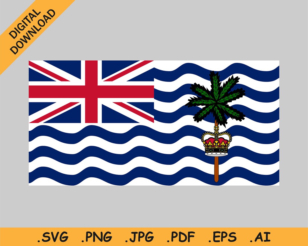 British Indian Ocean Territory Flag SVG - BIOT British Overseas ...