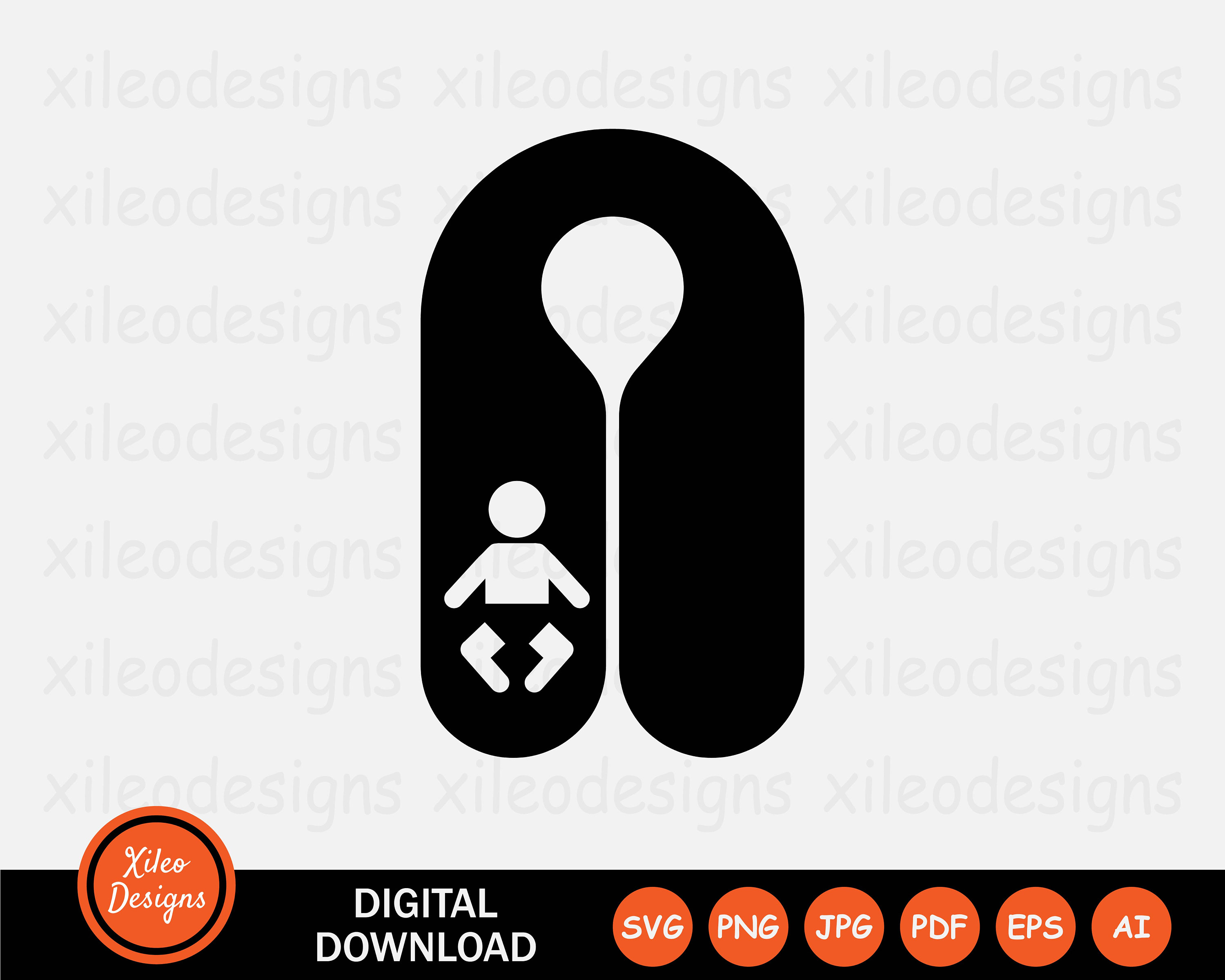 Infant Baby Lifejacket Life Jacket Lifevest Vest Float Sign Symbol Icon ...