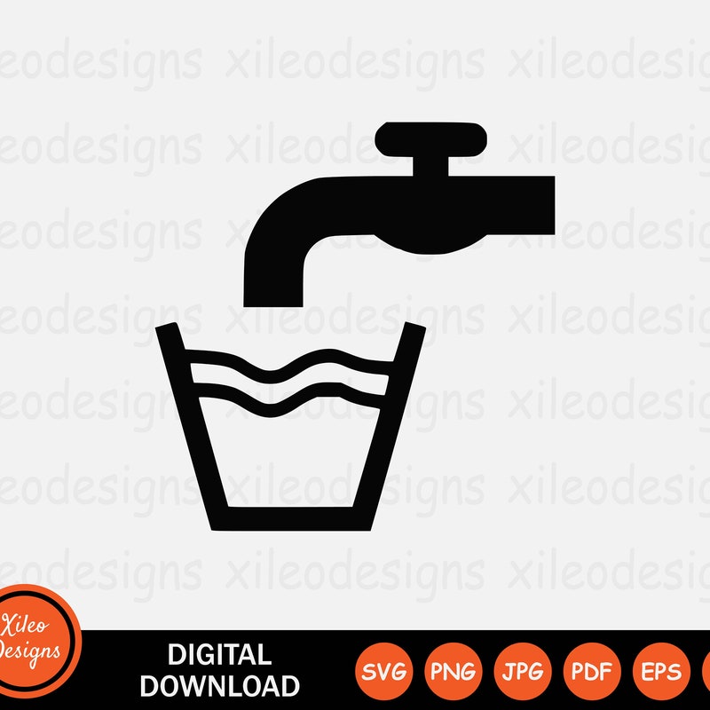 Faucet Svg - Etsy