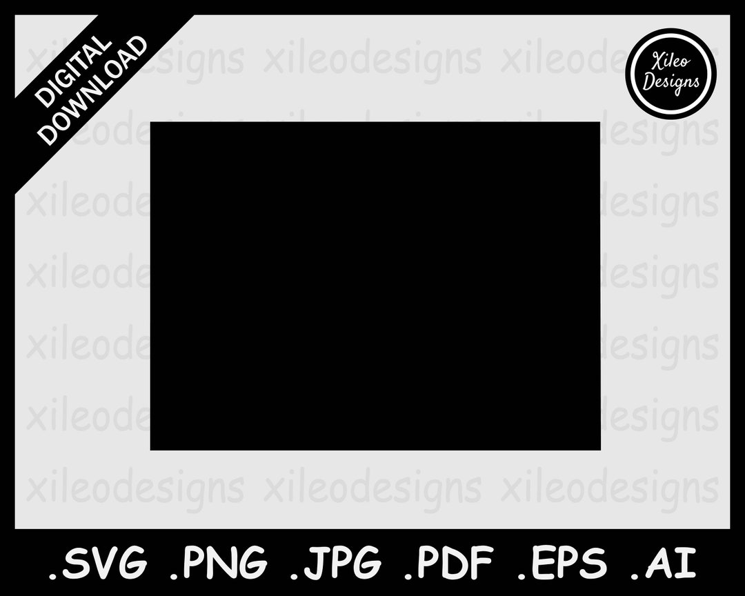 Colorado Map SVG, CO USA State Boundary Border, Coloradan United States ...
