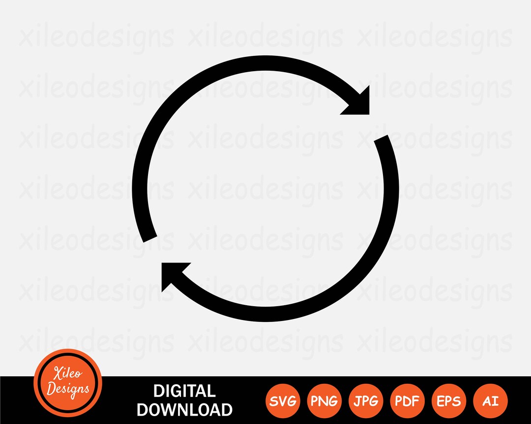 Circle Arrow Icon Repeat Recycle Refresh Cycle Round Graphic Vector ... Circle Arrow Icon Repeat Recycle Refresh Cycle Round Graphic Vector ...