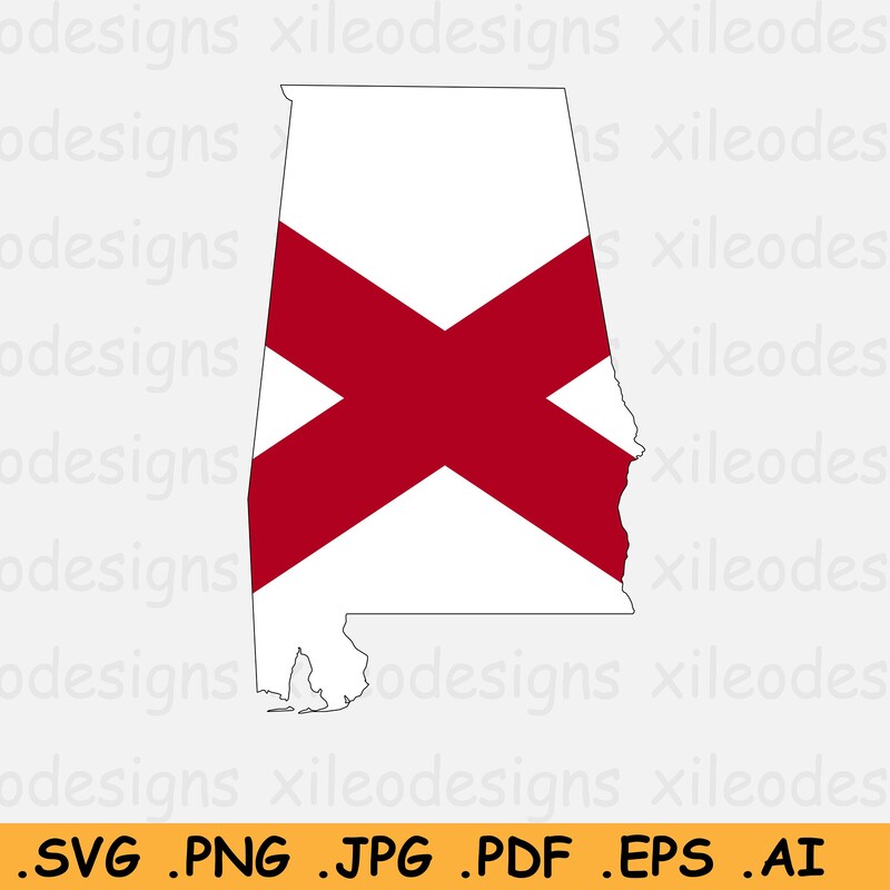 Alabama Clipart - Etsy