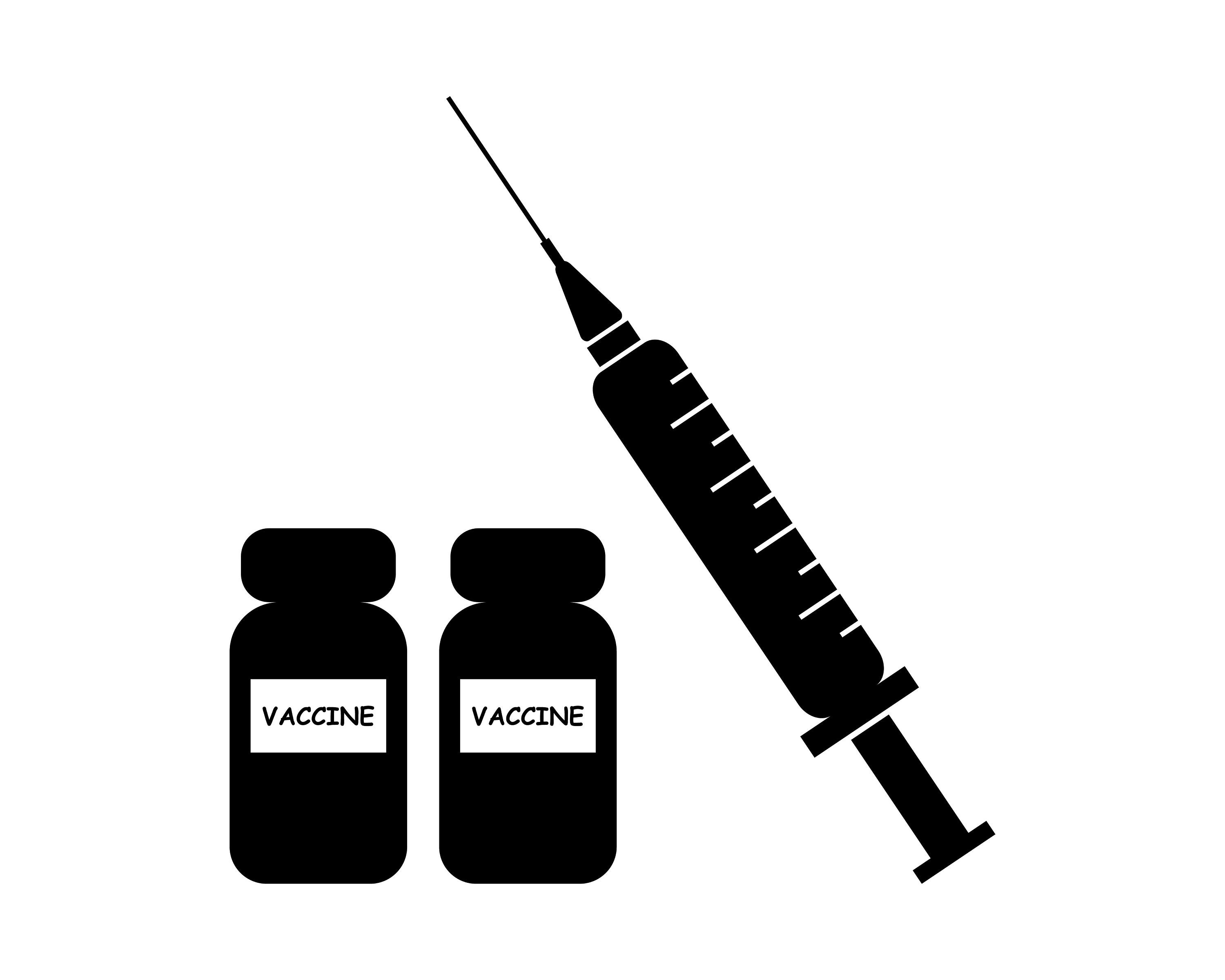 Vaccine and Syringe, Vaccination Immunization Infectious Disease ...
