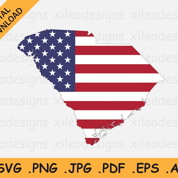 South America Map Svg - Etsy