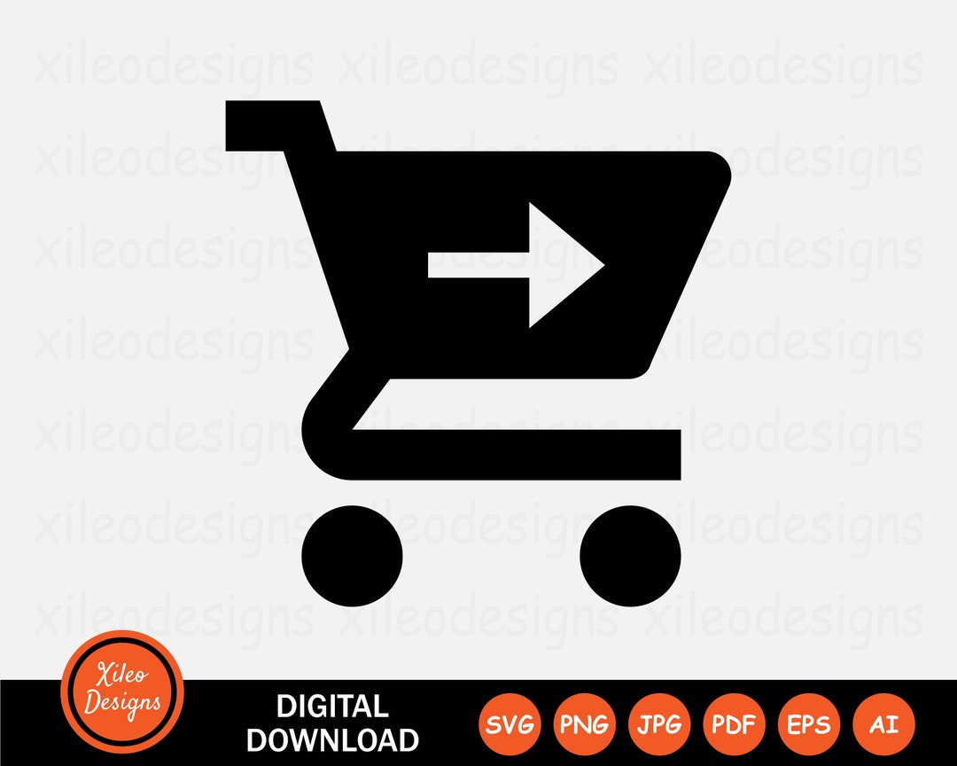 Checkout Icon SVG Buy Shop Online Shipping Purchase Digital Download ...