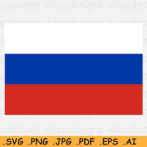 Russia Flag SVG, Russian National Nation Country Banner, Cricut Cut ...