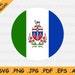 Yukon SVG, Round Flag SVG, Canada Canadian Territory Circular Circle ...