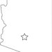 Phoenix Arizona AZ State Capital City Map US USA United States of ...