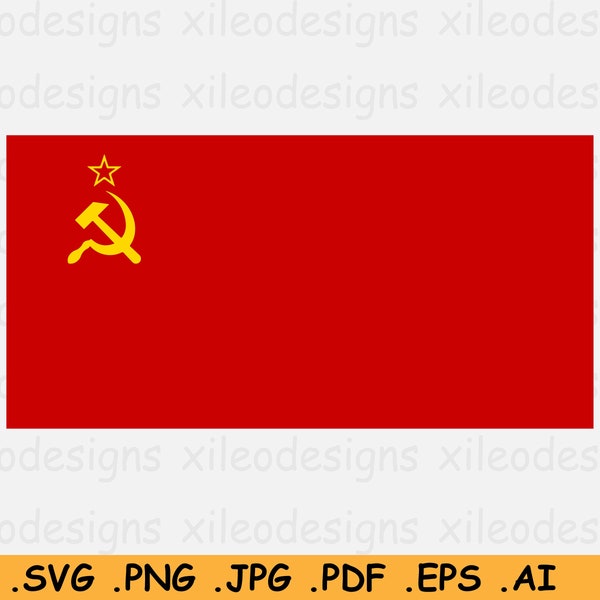 Ussr Flag - Etsy