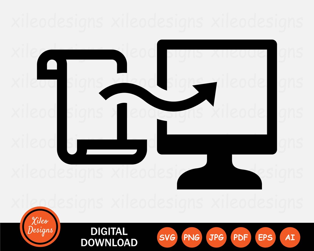 Save File on Computer Icon SVG Upload Archive Document Png Jpg Eps Ai ...