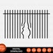 Broken Fence Icon SVG Barrier Escape Enclosure Security Png Jpg Eps Ai ...