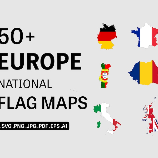 European Border Svg - Etsy