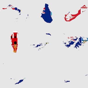 British Overseas Territories Flag Maps SVG, Bots United Kingdom U.K ...