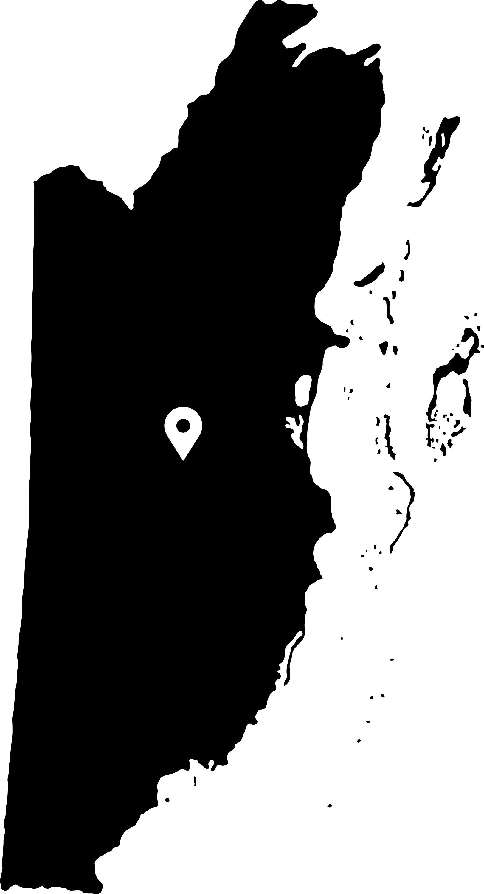 Belmopan Belize Map Capital City Country Location Pin Black White ...
