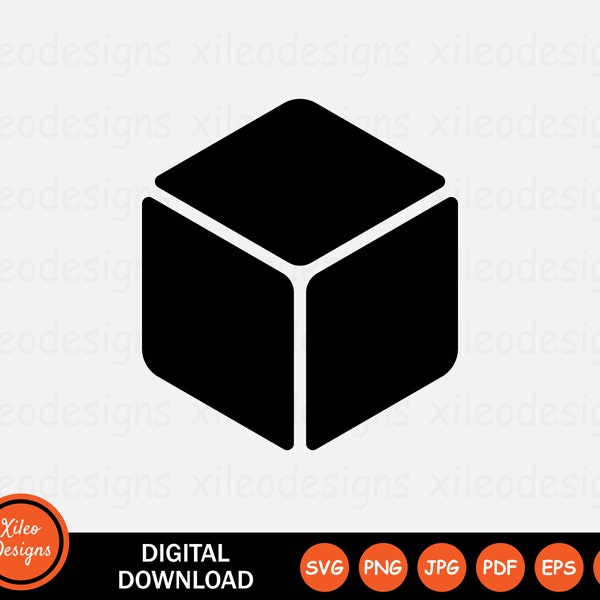 Square Box Clipart - Etsy