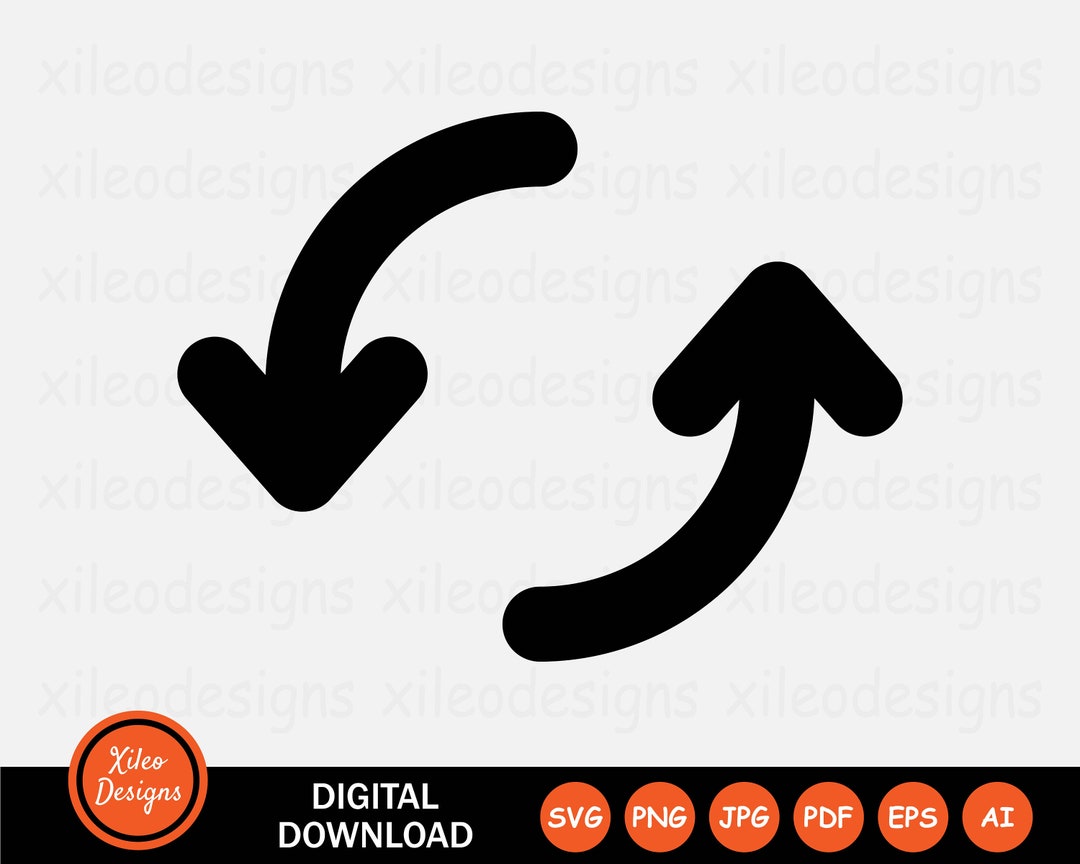 Cycle Icon SVG Refresh Arrow Again Repeat Replay Rewind Png Jpg Eps Ai ...