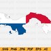 Panama Map Flag SVG, Panamanian SVG Cricut Cut File Country Nation ...