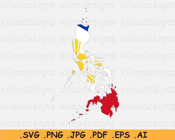 Filipino Flag Outline