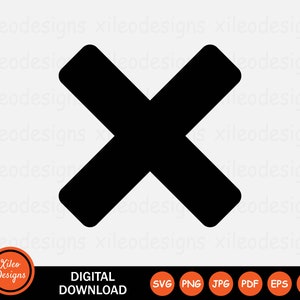 Cancel Icon SVG Cross Deny Wrong Incorrect Delete Close Png Jpg Eps Ai ...