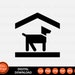 Dog Shelter Icon SVG - Animal Home Pet Store Puppy Adoption Center Hut ...