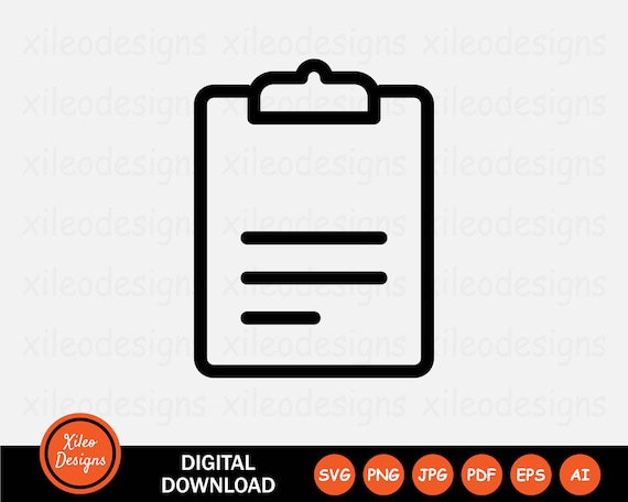 Clipboard Checklist Svg