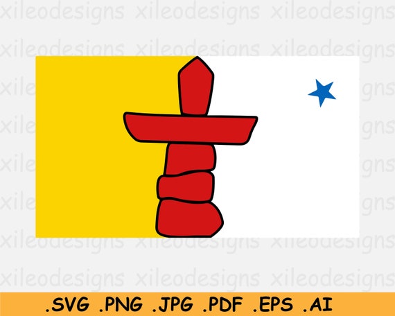 Coloring Pages Provincial Flags Of Nunavut